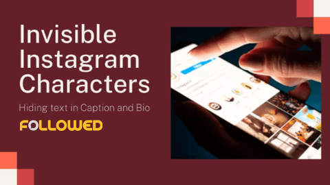 How to add Invisible Characters in Instagram Captions and Bio?